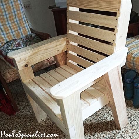 Outdoor Garden Chair Diy Project Howtospecialist How To Build Step By Step Diy Plans