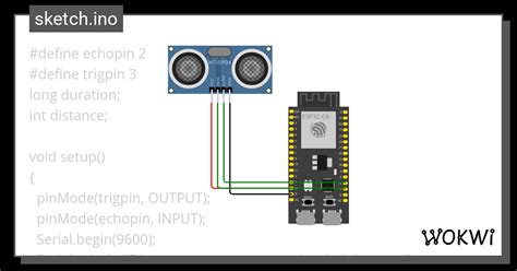 Distancenodemcu Wokwi Esp32 Stm32 Arduino Simulator
