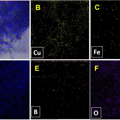 A Stem Picture Of B Rgo Mwcntcufeo2 And Stem Eds Spectra Of B Cu