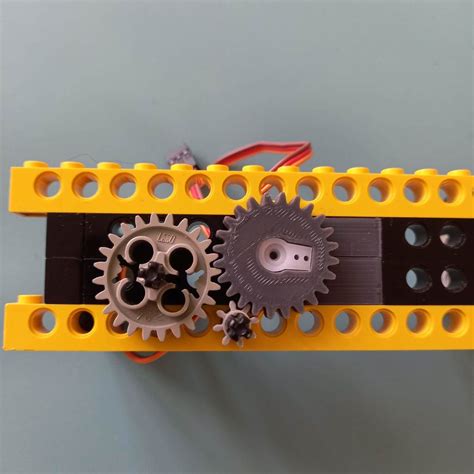 Lego Compatible Mount For Micro Servo By Rasniel Download Free Stl