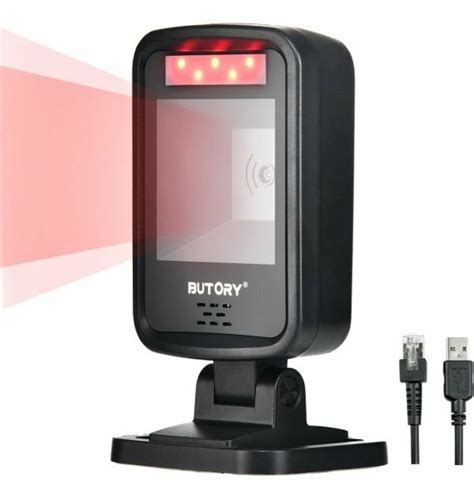 Butory 부토리 1d 2d Qr 바코드 스캐너 핸즈프리 자동 바코드 스캐너 전방위 스캐닝 Upc 리더 티몬