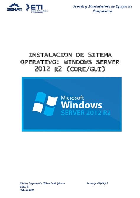 Doc Instalacion Server Core Gui
