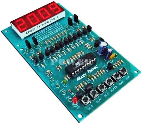 Amazon Com DIGITAL UP DOWN COUNTER 4 DIGIT WITH DRIVER Electronic Circuit MXA069 Tools