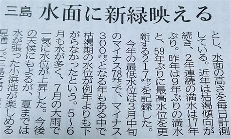 2年連続満水 小浜池 楽寿園 梓慕情の眼仁奈釣り日記お散歩日記