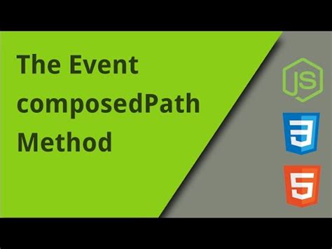 Learn Dom Structures With Event Composedpath Mind Luster