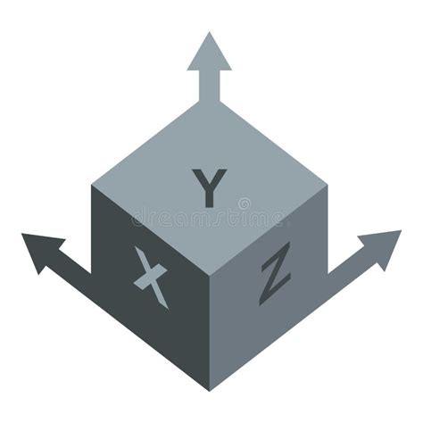 Dimension Icon Vector Isolated On White Background Logo Concept Stock Vector Illustration Of