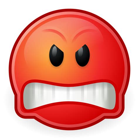 Angry Face Clip Art
