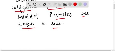 ⏩solved Assertion Colloidal Solutions Show Colligative Properties… Numerade