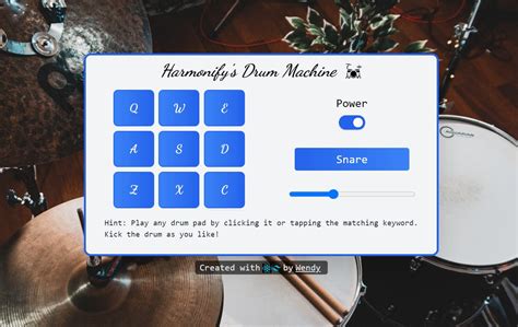 GitHub Harmonify Drum Machine Drum Machine Built Using React V17 For