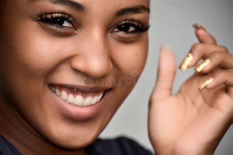 A Pretty Teenage Girl Smiling Stock Image Image Of Teens Smiling