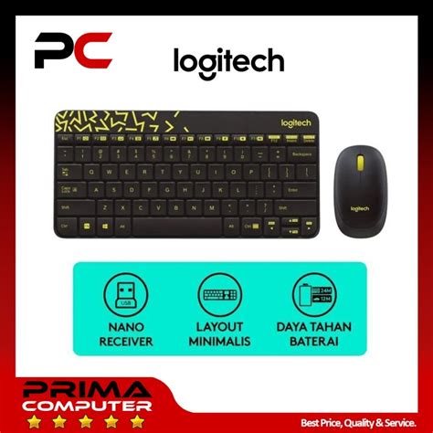 Jual Logitech Mk240 Mk 240 Wireless Combo Mouse And Keyboard Shopee Indonesia
