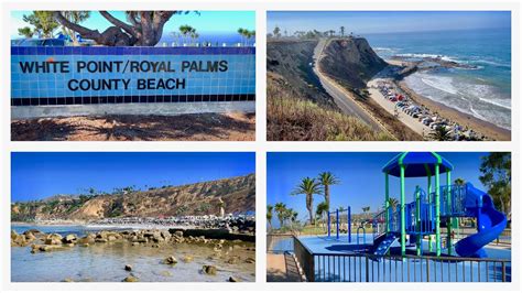White Point Royal Palm County Beach San Pedro California Youtube