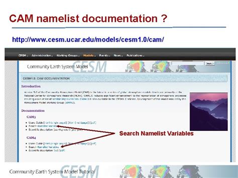 namelist and code modifications part 1 namelist modifications