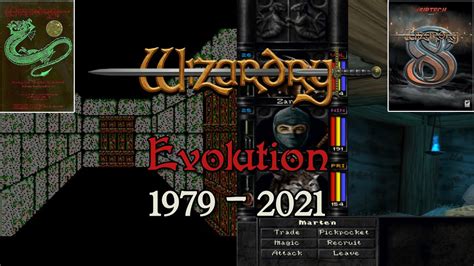 Evolution Of Wizardry 1981 2021 Wizardry Game Series Comparison