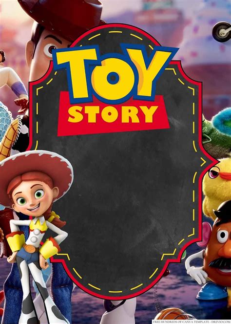 14 Woody Toy Story Canva Birthday Invitation Templates Artofit