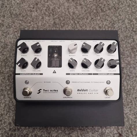Sold Two Notes Revolt Analogue Preloved Guitars Ni Facebook