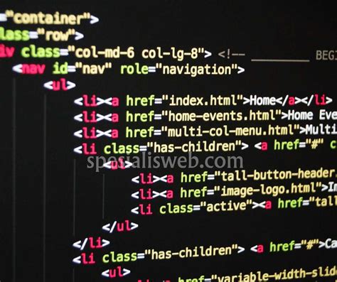 Cara Membuat Halaman Web Dengan Html Dan Css Spesialis Web