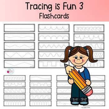 Pre Writing Tracing Pattern Cards By MyBrightClassroom TPT