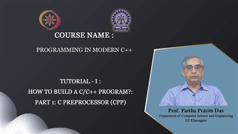 Tutorial 01 How To Build A Cc Program Part 1 C Preprocessor Cpp