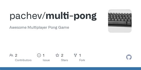 Github Pachev Multi Pong Awesome Multiplayer Pong Game