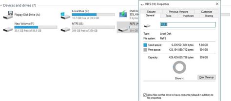 Benefits Of Refs File System In Windows Server 2016 R Windows