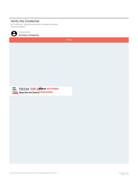 Truscholar Blockchain Powered Digital Certificate And Digital Badge Issuance Pla Pdf
