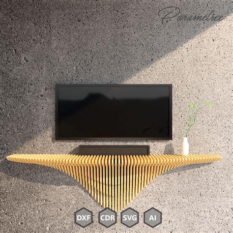 Parametric Shelf 02 Design Filesfor Cnc Cutting 3d Model Cgtrader