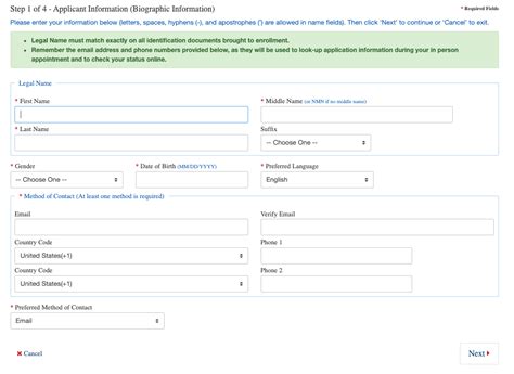 Printable Tsa Precheck Application
