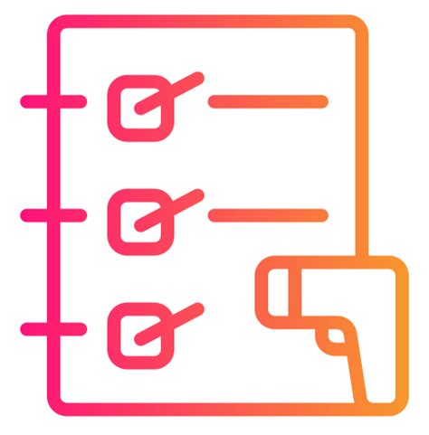 Screening Generic Gradient Outline Icon