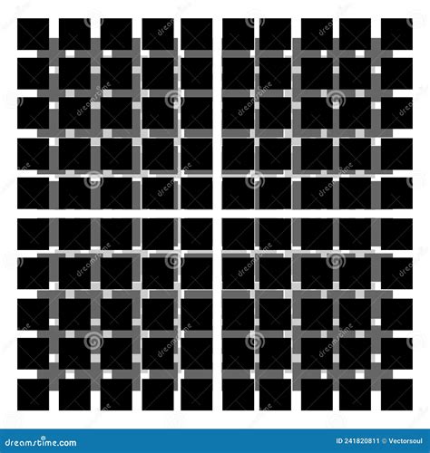 Abstract Mosaic Array Shape Design Element Stock Vector