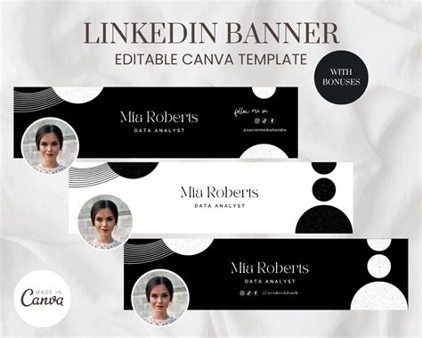Linkedin Banner Linkedin Background Black And White Linkedin Header Personal Branding