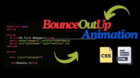 Bounceoutup Animation Project Scrolling Effects Made Easy Html Css Youtube