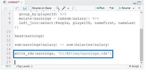 How To Save And Load An Rds File In R Quant Insights Network