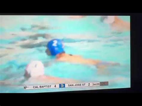 Maro Tiozzo San Jose State University Left Wing Goal With Extra Man