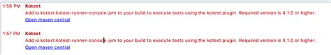 Cannot Launch Tests With Latest Kotest Plugin And Framework · Issue