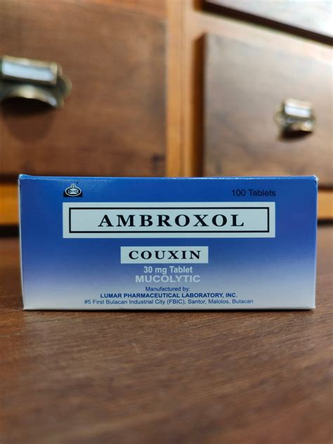 Ambroxol 30mg Tablet Couxin Meds For All