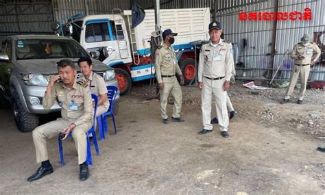 កម្លាំង នគរបាល ប្រឆាំង បទល្មើស សេដ្ឋកិច្ច ចុះស្រាវជ្រាវ យានដ្ឋាន ចំនួន ៥កន្លែង នៅស្រុកសំរោងទង