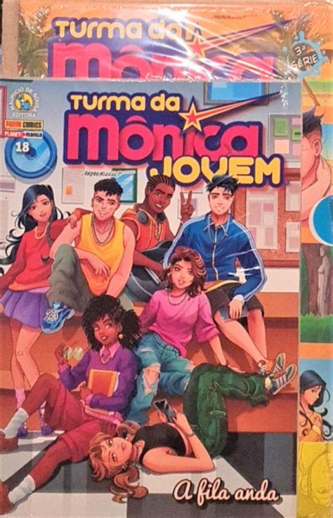 Turma Da Mônica Jovem 3ª Série A Fila Anda Com Box Incluso 18