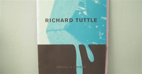 Richard Tuttle Catalogues Richard Tuttle Books And Prints The New York