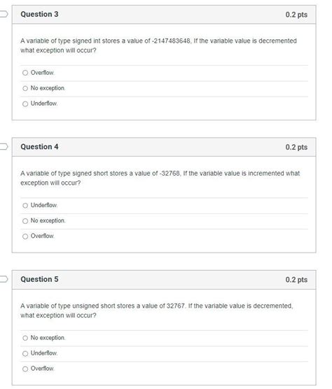 Solved A Variable Of Type Signed Int Stores A Value Of
