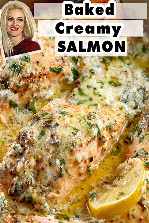 Easy Baked Salmon With Lemon Butter Cream Sauce Artofit
