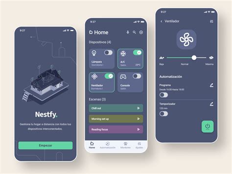 Iot App Design By Samuel Gómez On Dribbble