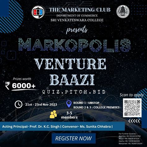 The Marketing Club Sri Venkateswara College On Linkedin 🎉🌟 Get Ready For The Marketing