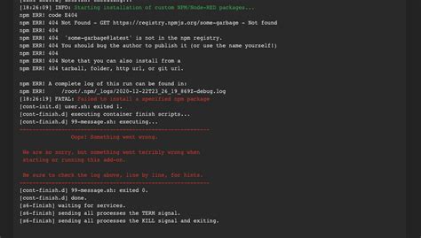 Node Red Keeps Crashing Node Red Home Assistant Community