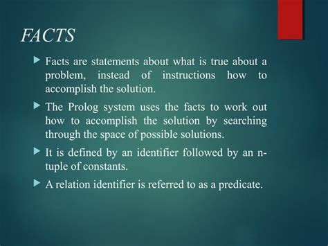 Prolog Ppt Ppt Programming Languages Computing