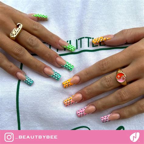 Polka Dot Nail Design Ideas