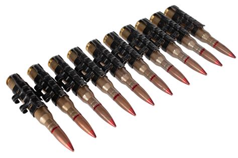 흰색으로 격리 된 무거운 기관총 용 카트리지가있는 탄약 벨트 0명에 대한 스톡 사진 및 기타 이미지 0명 M2 기관총