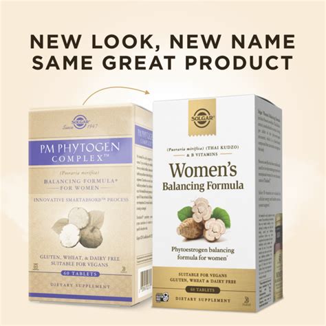 Solgar Pm Phytogen Complex 60 Tablets