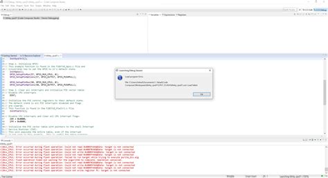 Downloading Simple Blinky Program To A Target Board With Tms320f28379d