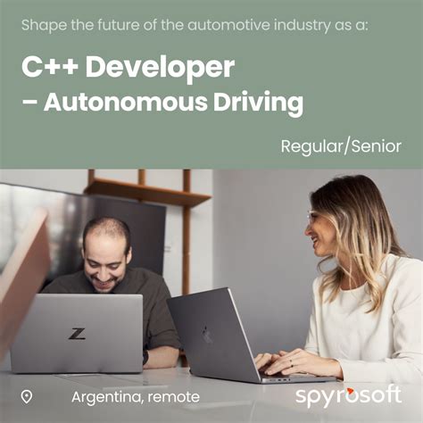 Spyrosoft On Linkedin C Developer Workinit Joinus Automotive